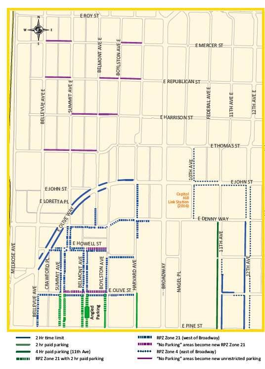 Paid parking comes to Cal Anderson | CHS Capitol Hill Seattle News