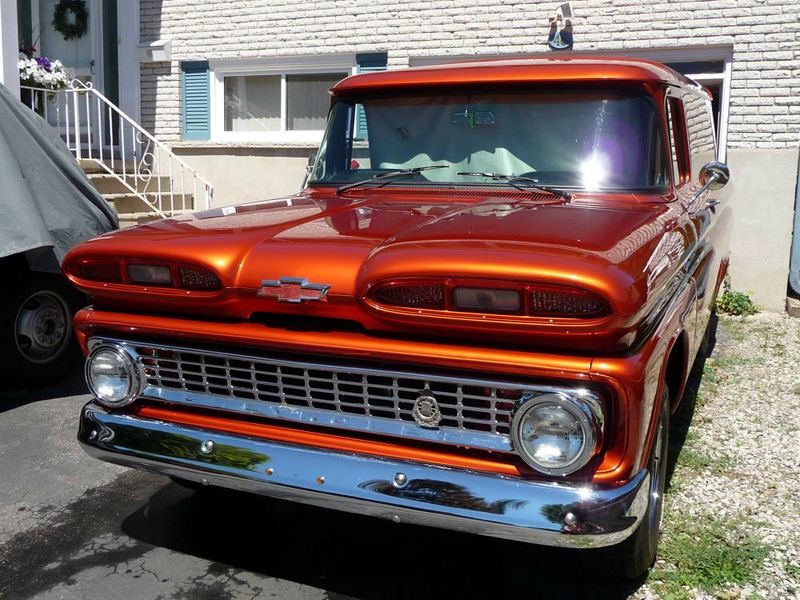 1963 chevy panel truck c10 - a photo on Flickriver